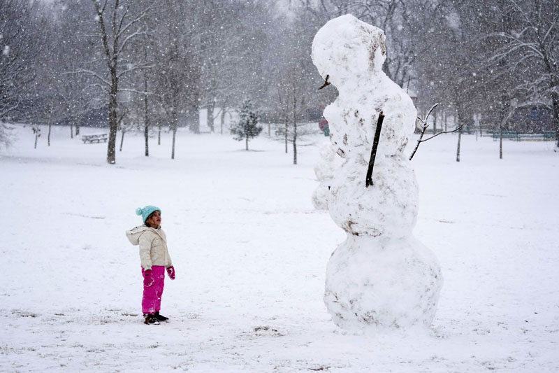 Winter storm lets Southern states enjoy a rare snow day | News, Sports ...